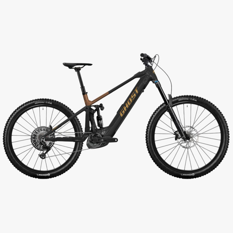 Bicicleta elŽctrica de Monta–a | E-RIOT CF PRO heavy metal/deep coffee ...